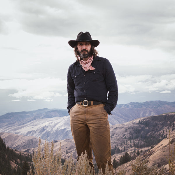 Navy Twill Shirt | Stetson