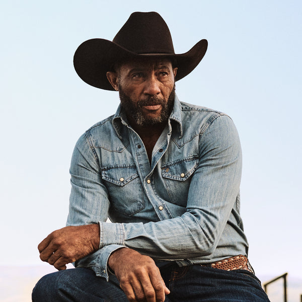 Long-Sleeved Denim Shirt | Stetson