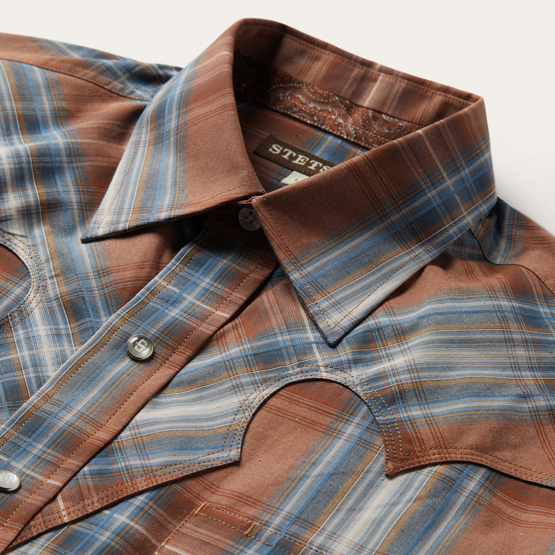 Rustic Plaid Western Shirt | Stetson