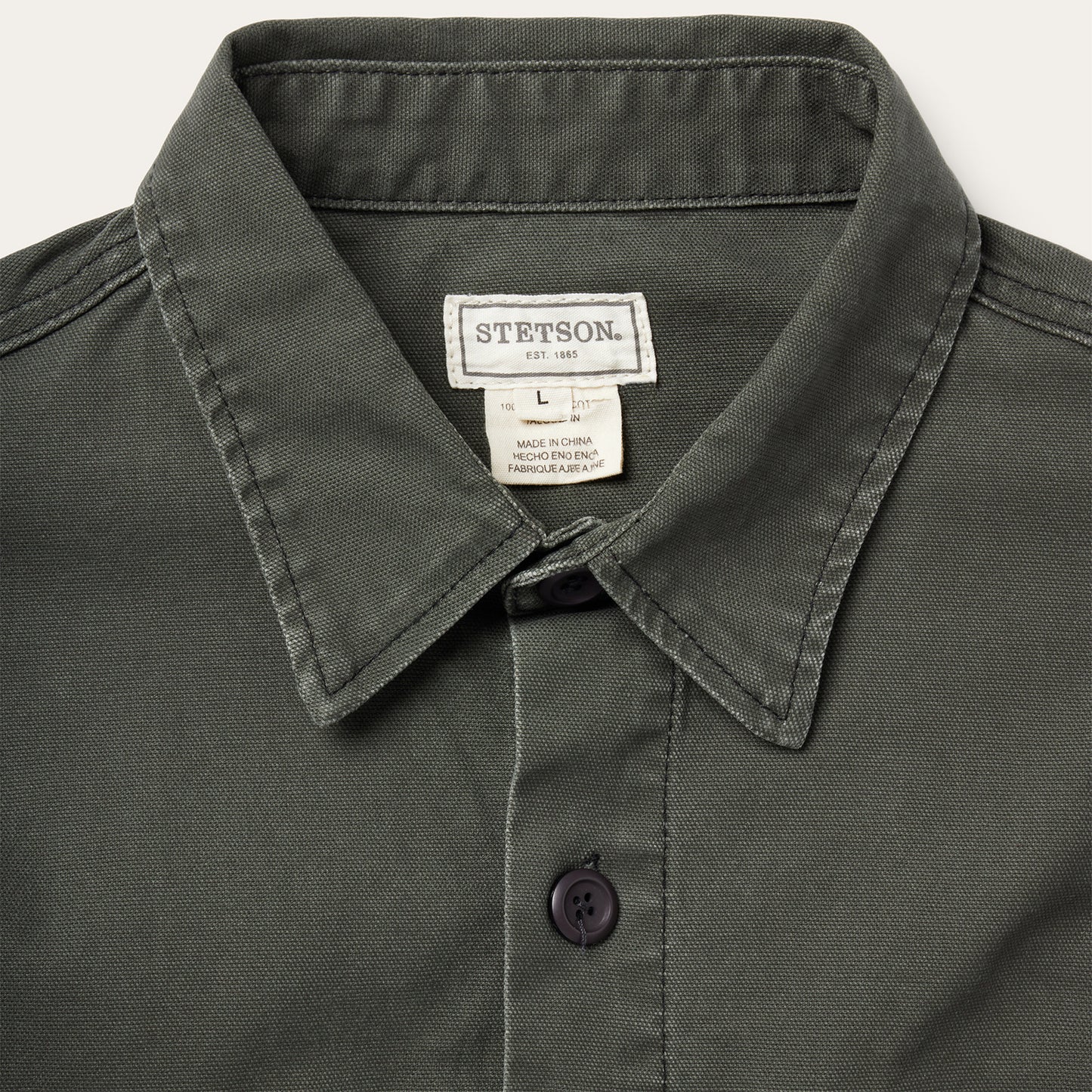 Stretch Canvas Jac-Shirt | Stetson