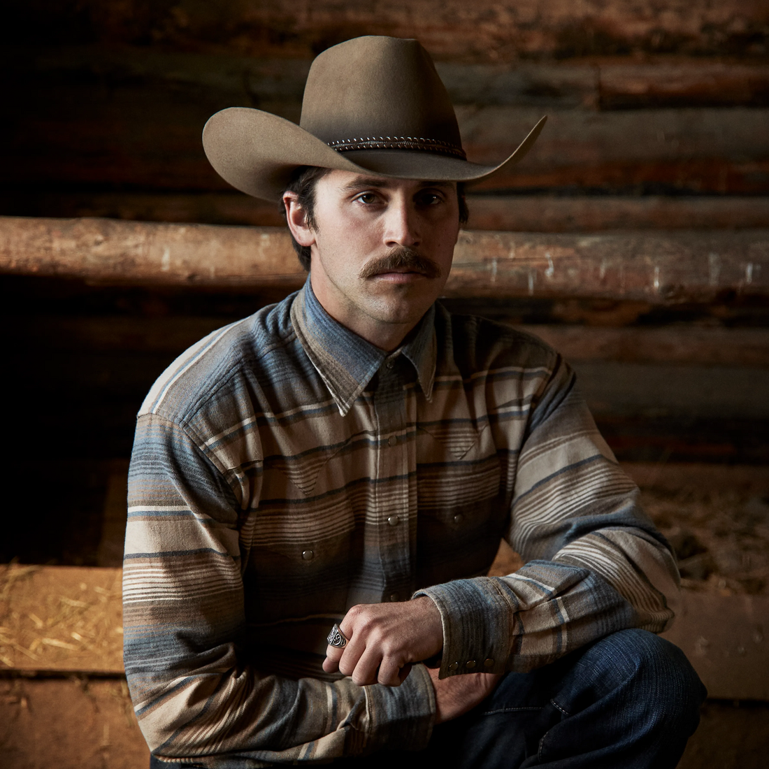 Acoustic 6X Cowboy Hat - Pinch Front Crown | Stetson