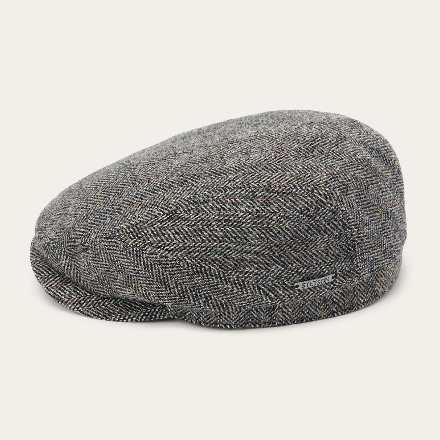 Wool Herringbone Driver Cap | Stetson