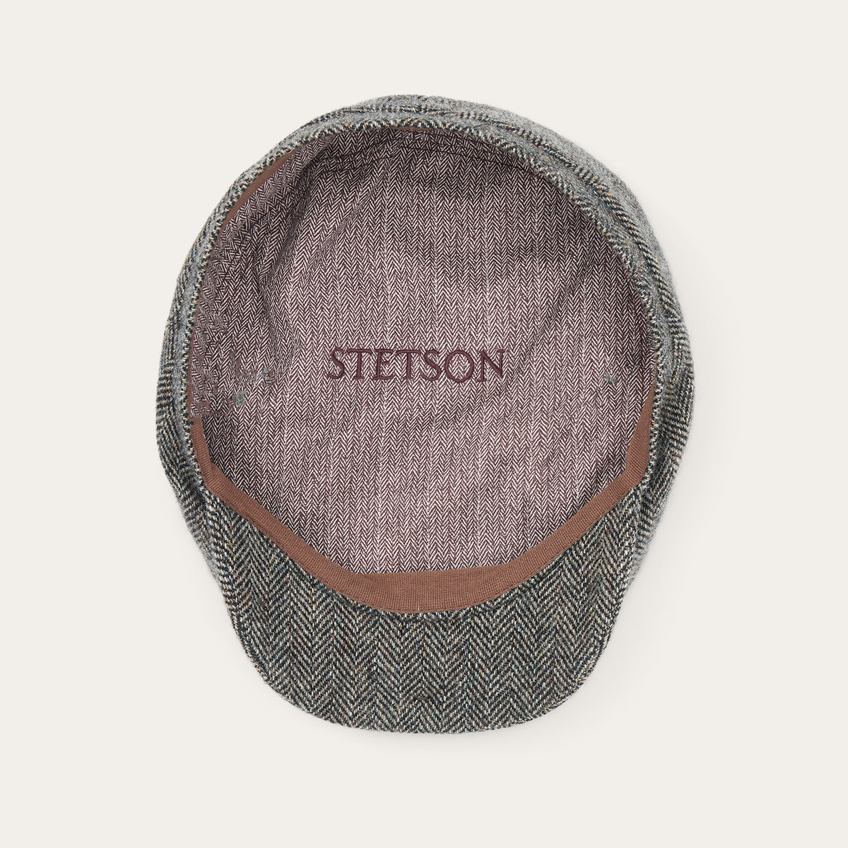 Wool Herringbone Driver Cap | Stetson