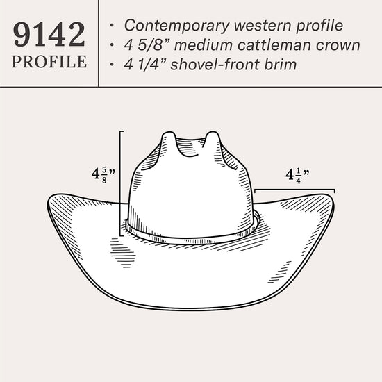 El Patron 91 Premier 30X Cowboy Hat | Stetson