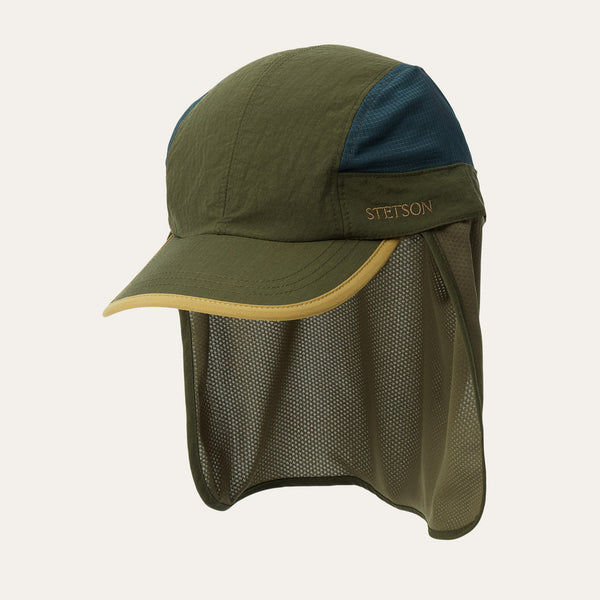 Sunshade Cap With Neck Flap | Stetson