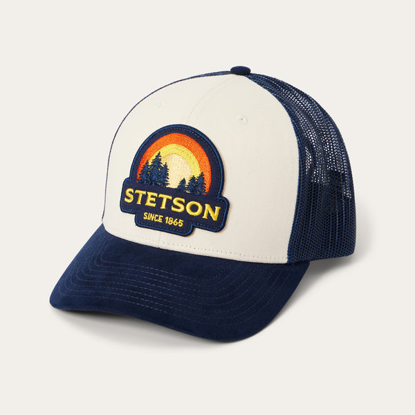 Cream Sunset Trucker Cap | Stetson