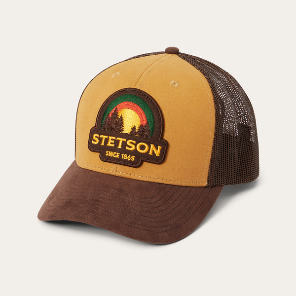 Tan Sunset Trucker Cap | Stetson