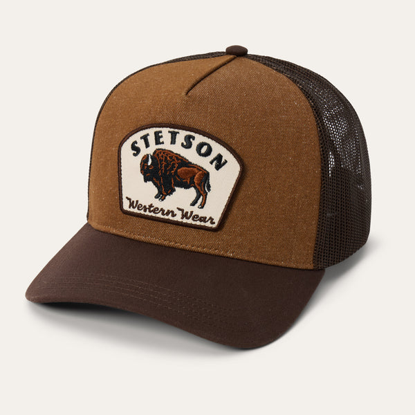 Bison Patch Trucker Hat | Stetson