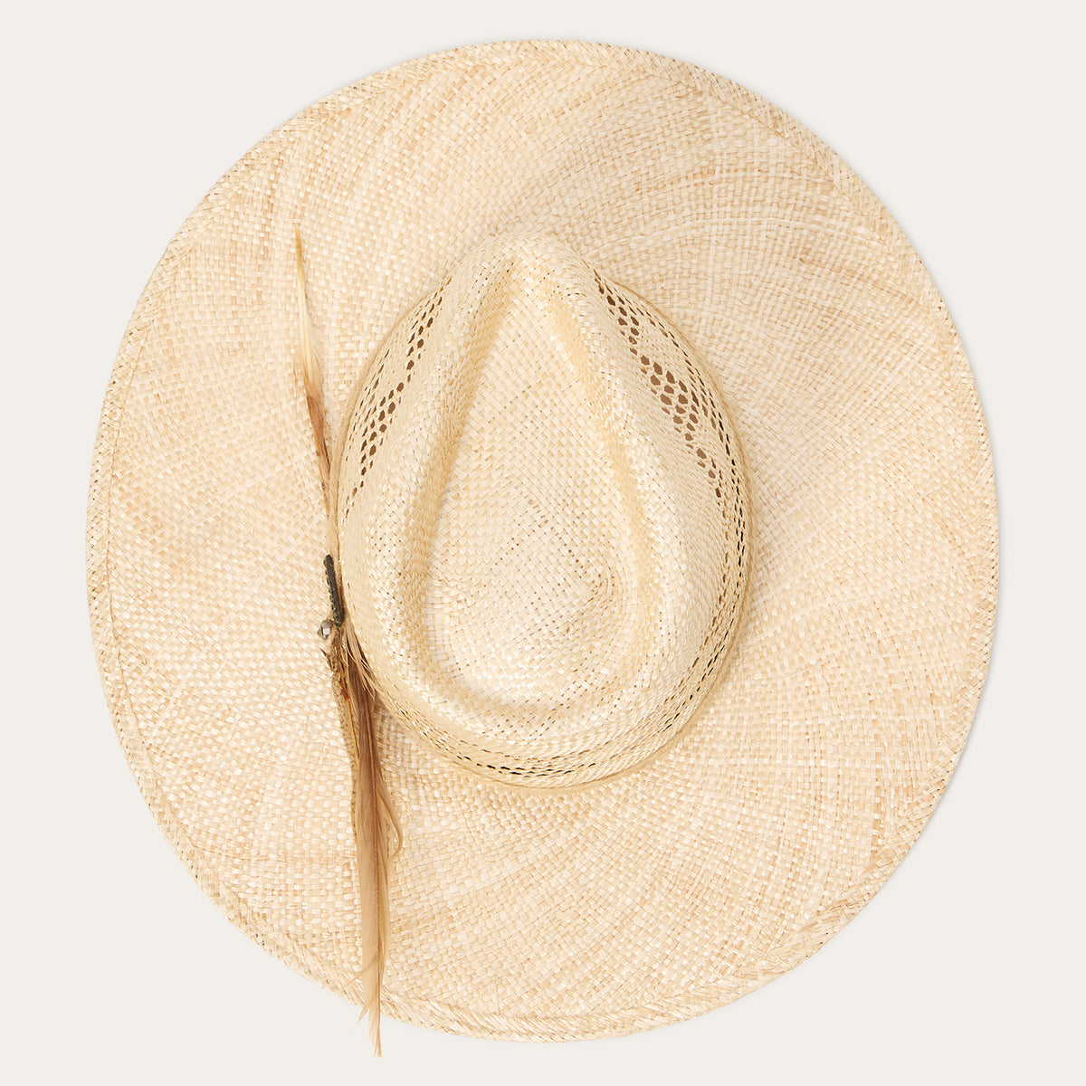 Chorus Straw Flat Brim Hat | Stetson