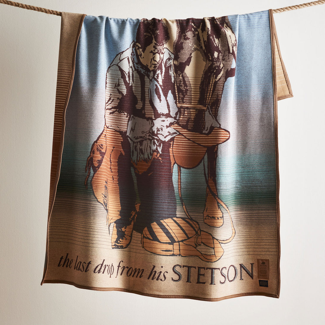 'The Last Drop from His Stetson' Special Edition Blanket