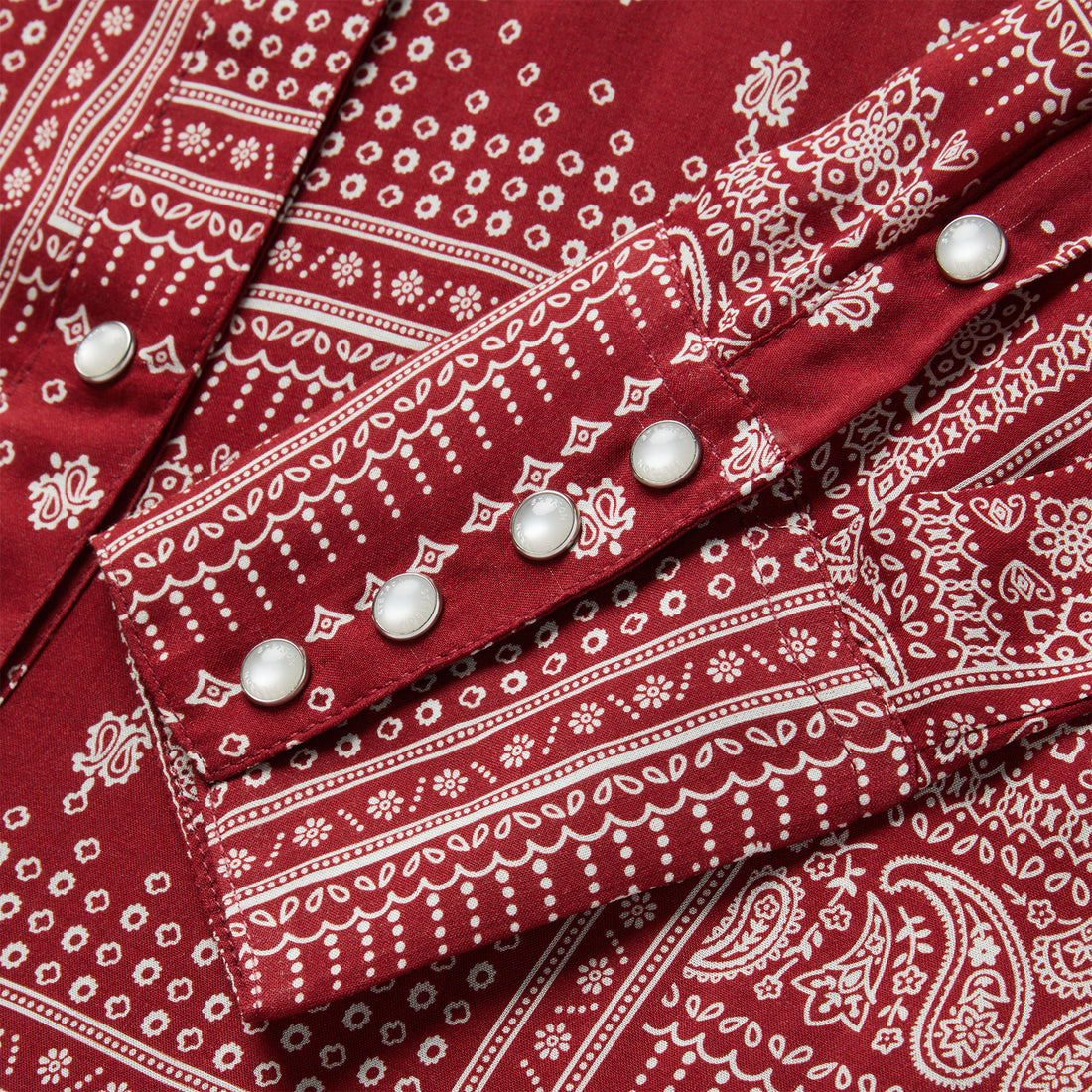 Red Bandana Patchwork Shirt | Stetson