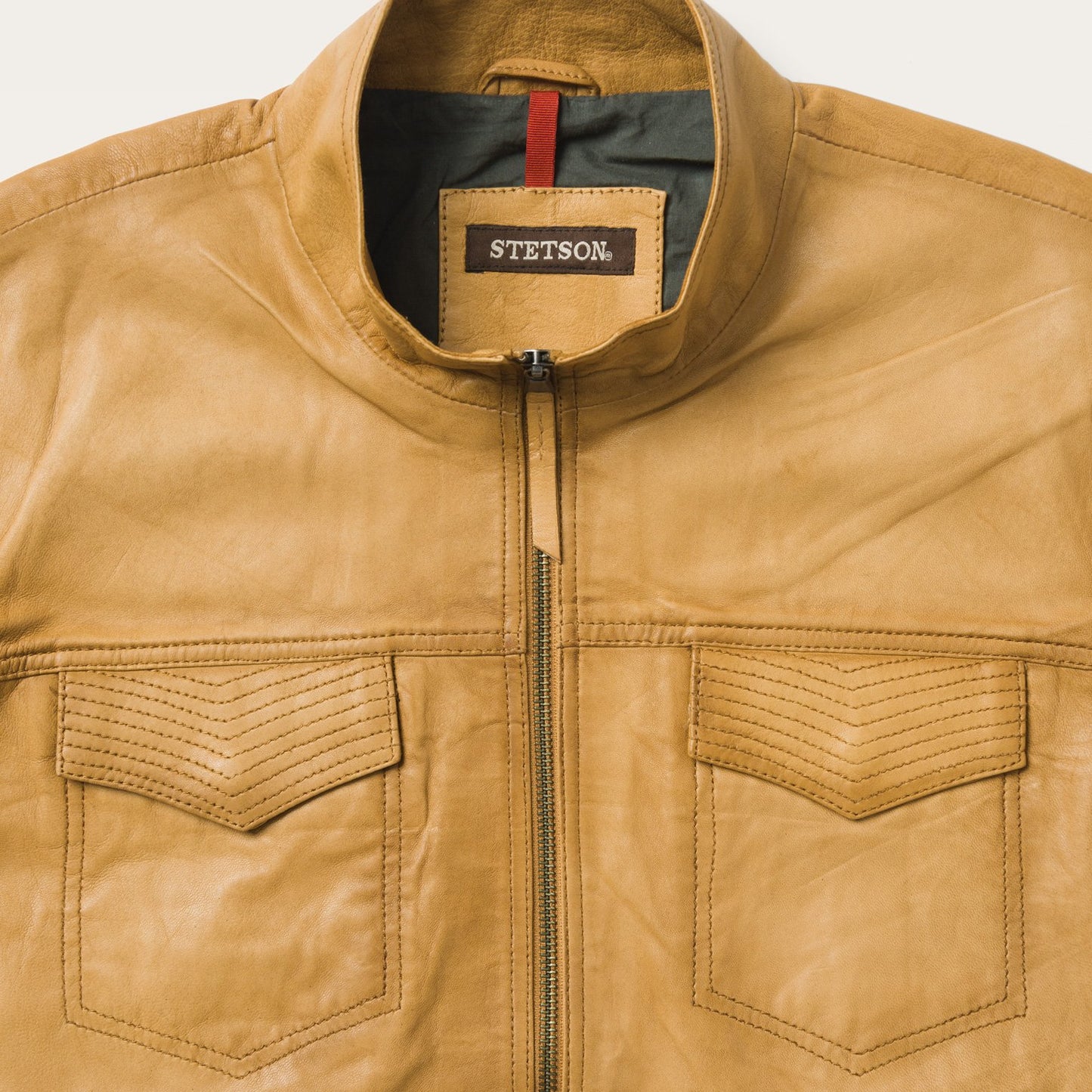 Butter Soft Distressed Leather Jacket | Stetson